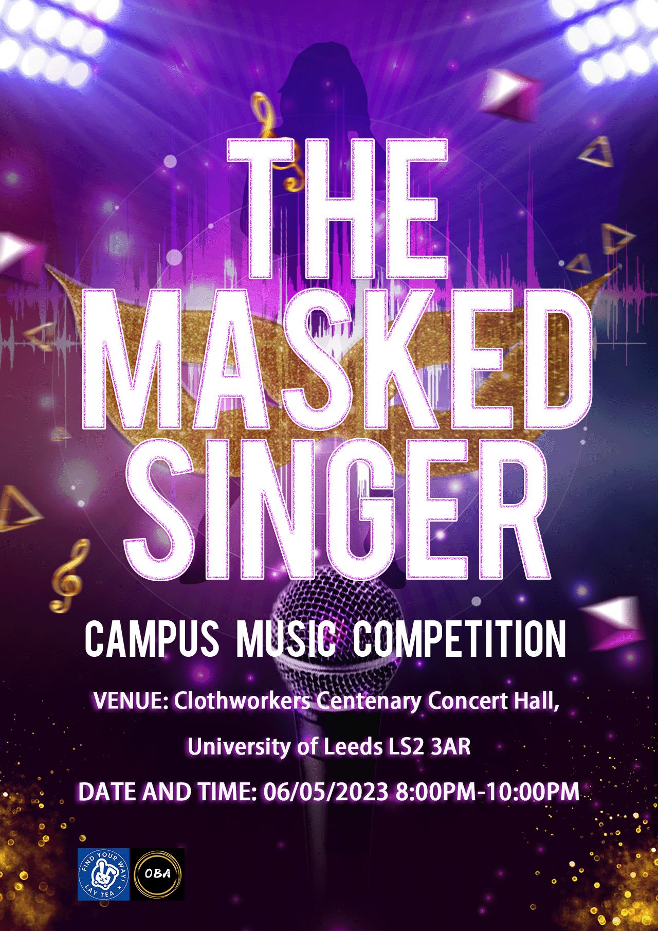 🎭THE MASKED SINGER｜CAMPUS MUSIC COMPETITION🎙️ at Clothworkers Centenary ...