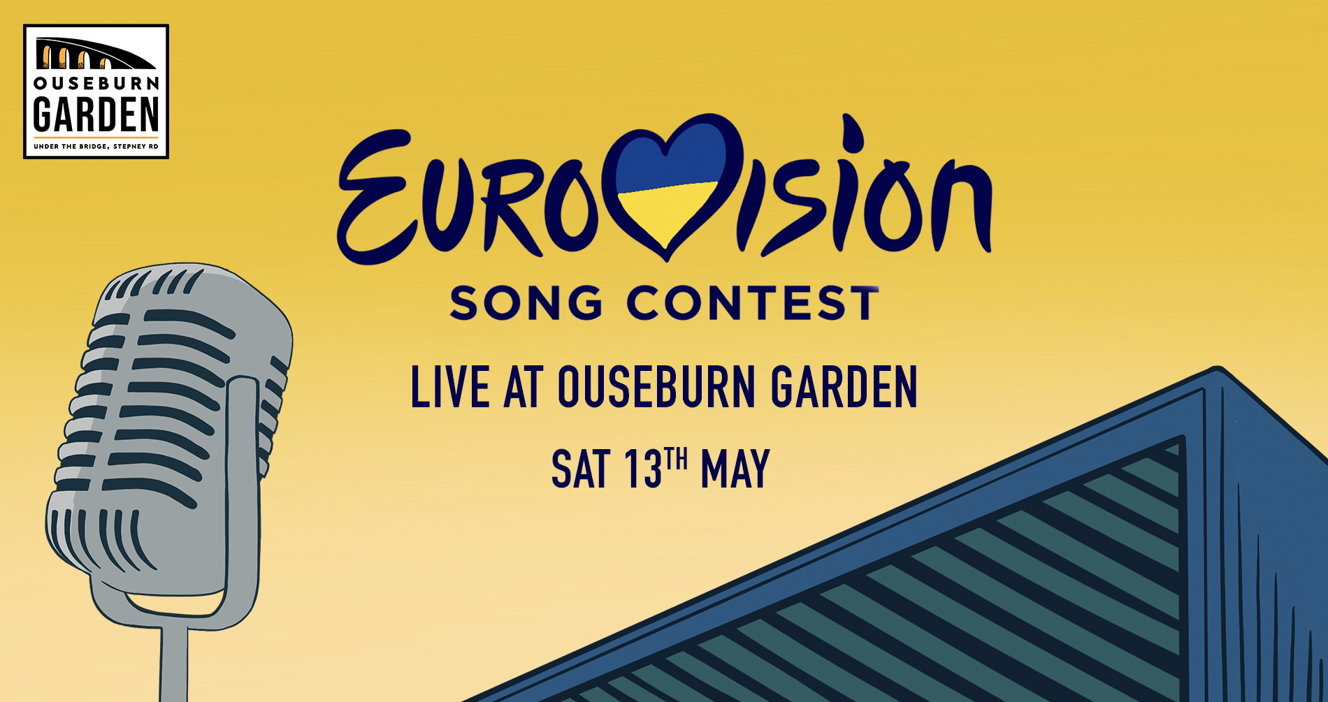Eurovision Song Contest Final 2023 the Big Screen at Ouseburn Garden ...