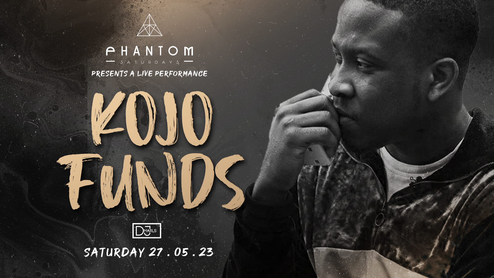 KOJO FUNDS LIVE AT GHOST 27.05.23 at Ghost Nightclub, Nottingham on ...