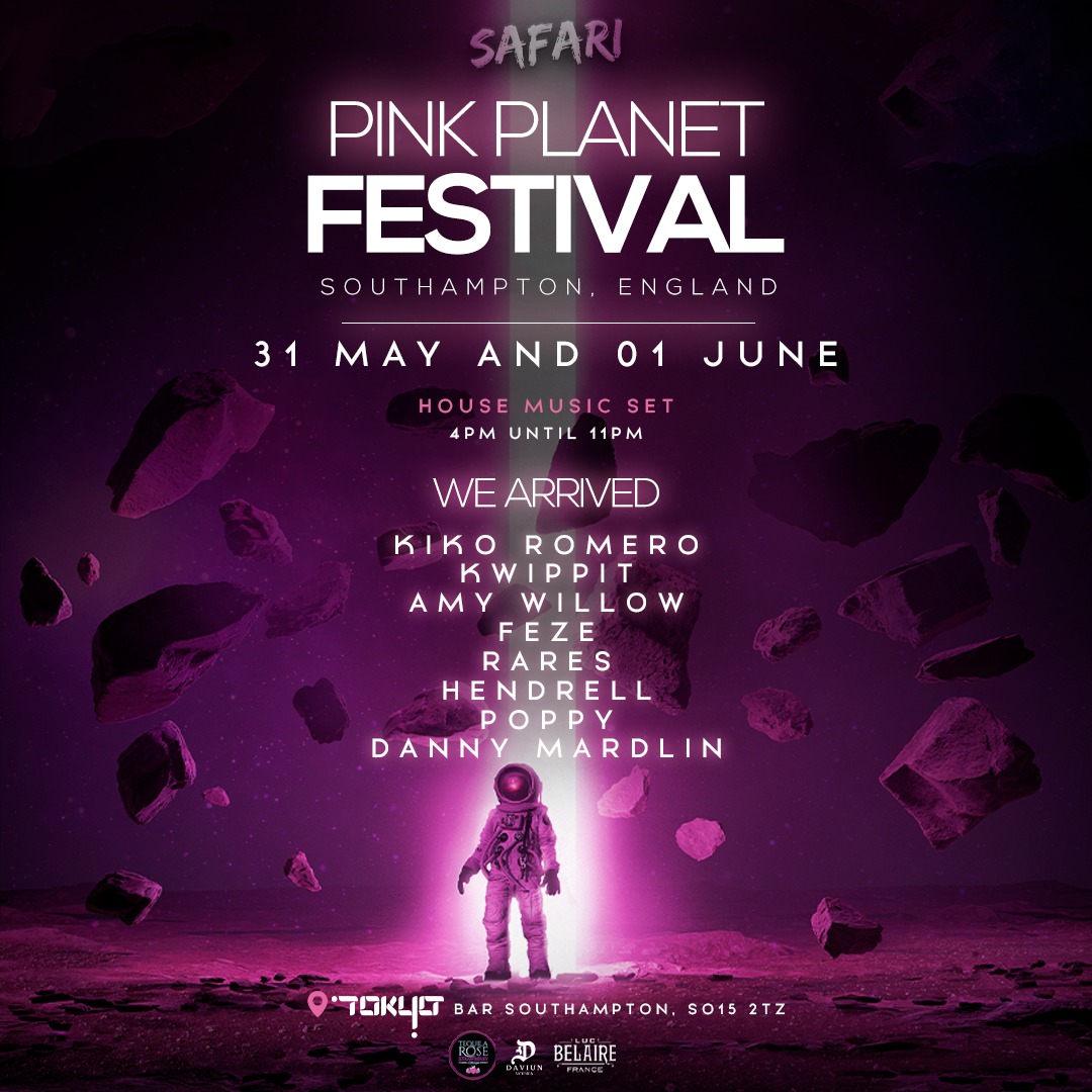 PINK PLANET FESTIVAL SOUTHAMPTON 31/5 & 1/6 at TOKYO BAR, Southampton ...