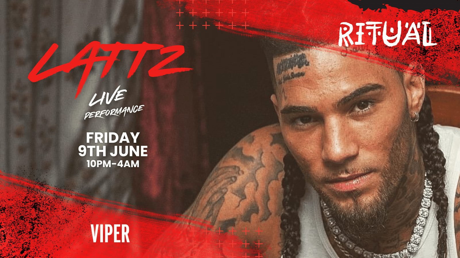 Friday: Ritual presents LATTZ at The Viper Rooms, Sheffield on 9th Jun ...