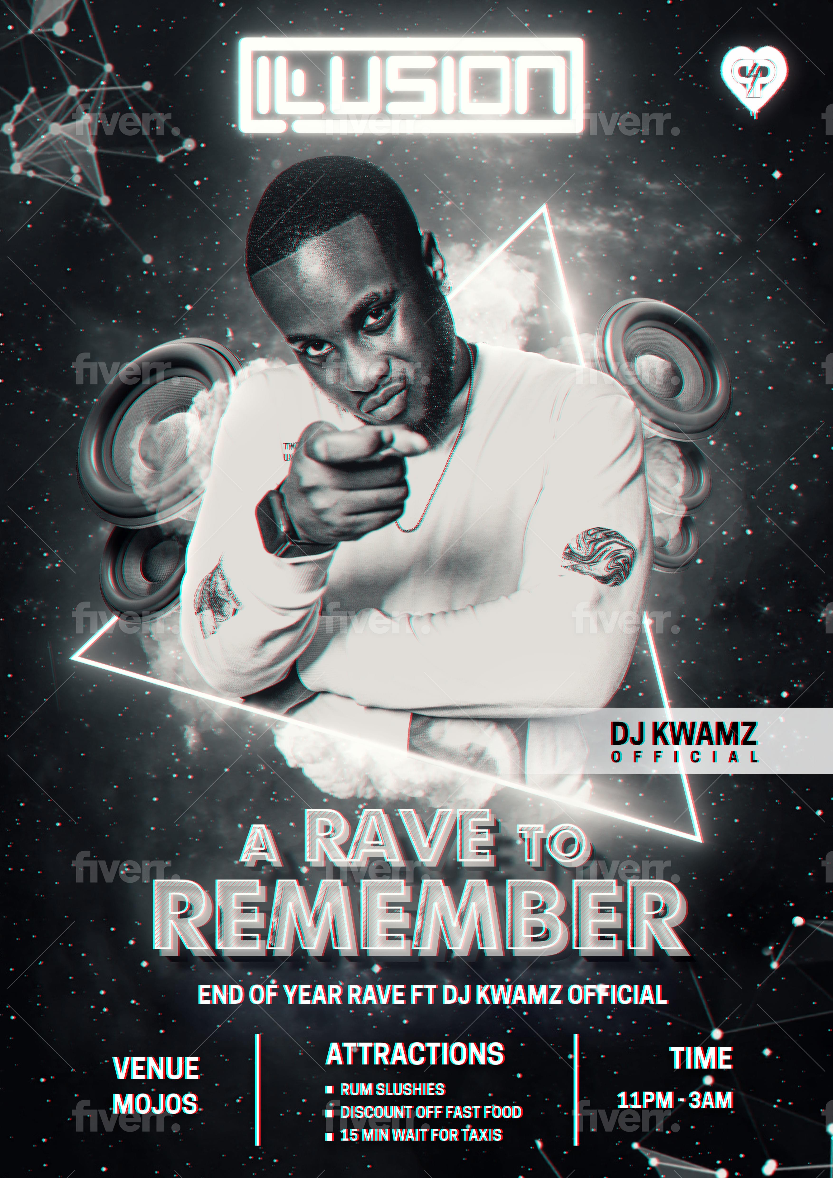 Illusion Presents: A Rave To Remember, End Of Year Event. at Mojo's ...