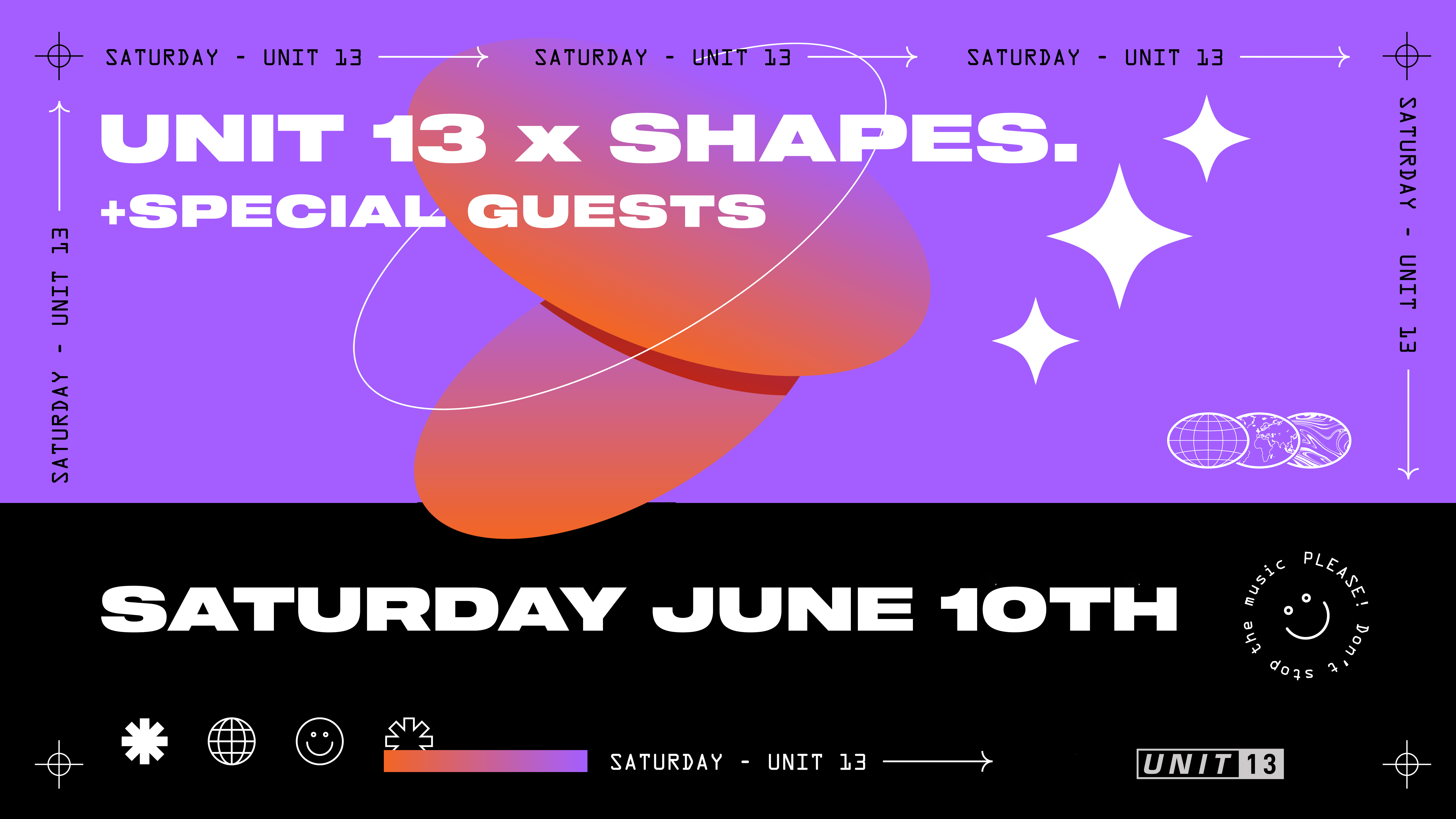 Unit 13 x Shapes. at Unit 13, Nottingham on 10th Jun 2023 | Fatsoma