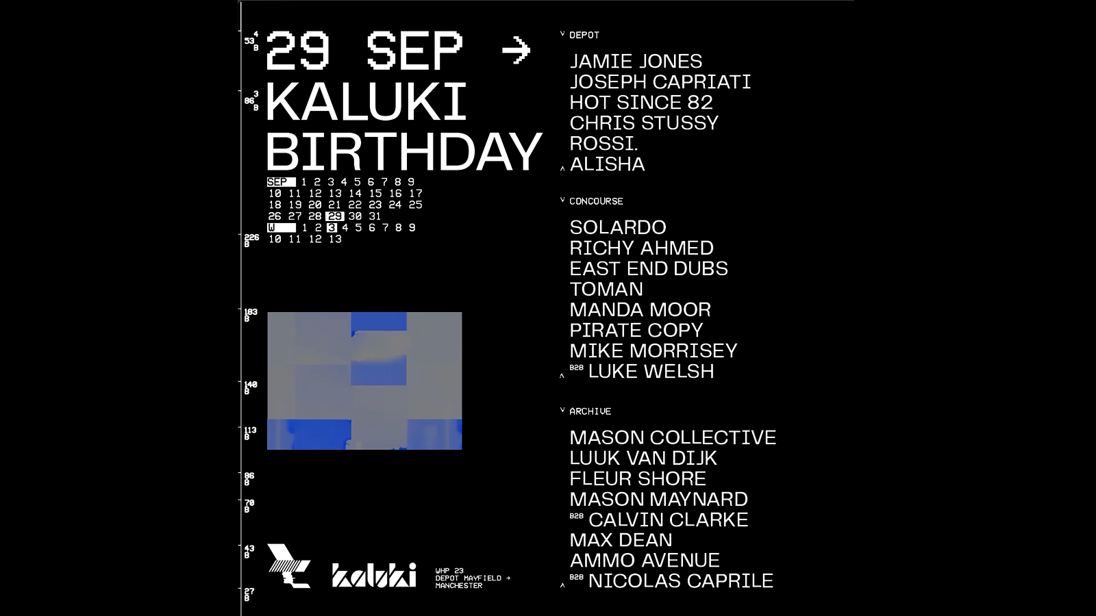 KALUKI BIRTHDAY w/ Jamie Jones at The Warehouse Project, Manchester on ...