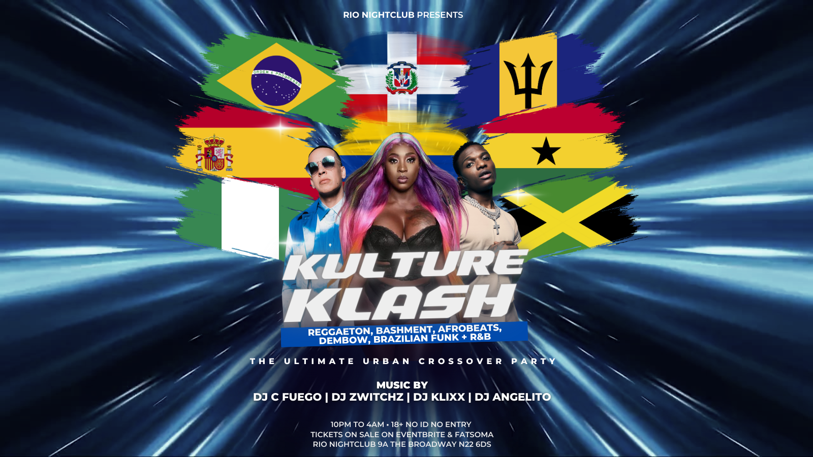 KULTURE KLASH - The Ultimate Urban Crossover Party at Rio Nightclub ...