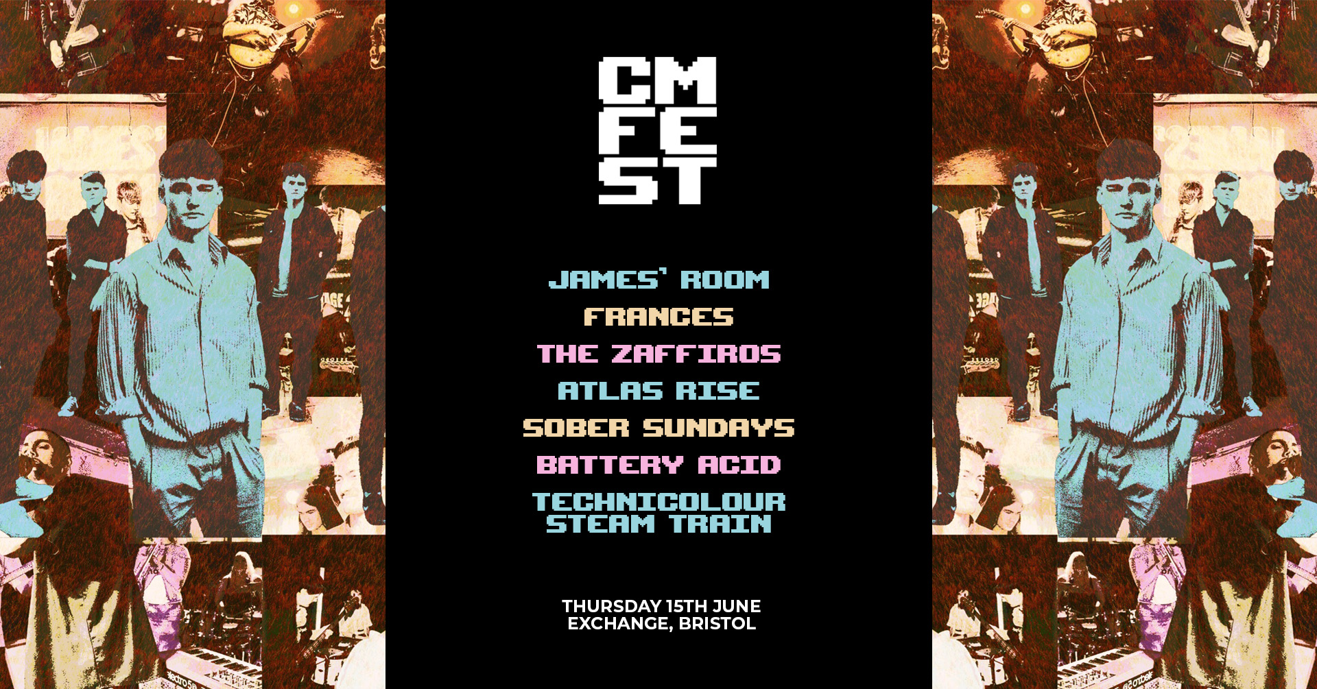 CM FEST 2023 | James' Room + Frances + The Zaffiros + Atlas Rise ...
