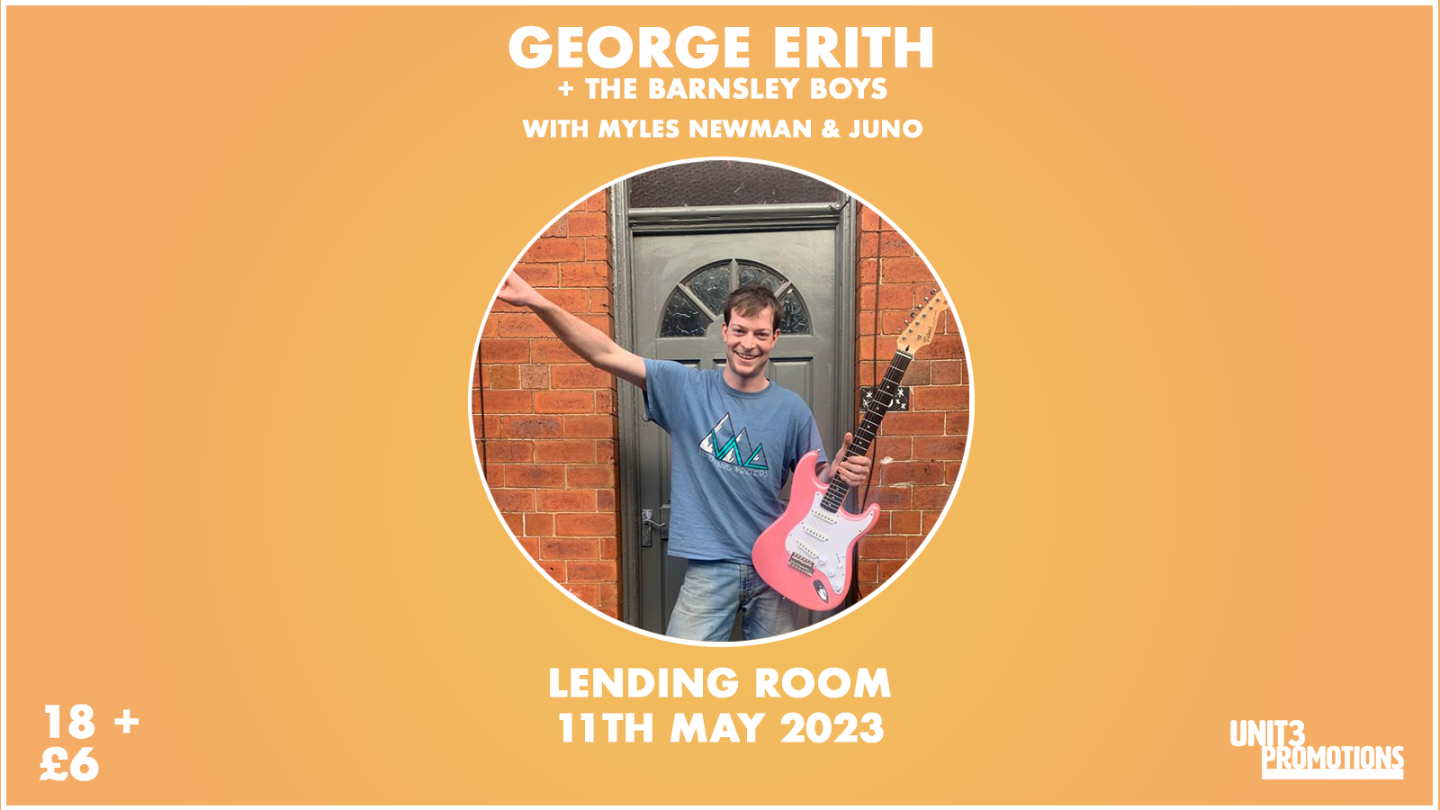 George Erith @ The Lending Room at Lending Room, Leeds on 11th May 2023 ...