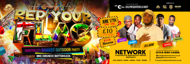 REP YOUR FLAG at Network, Sheffield on 17th Jun 2023 | Fatsoma