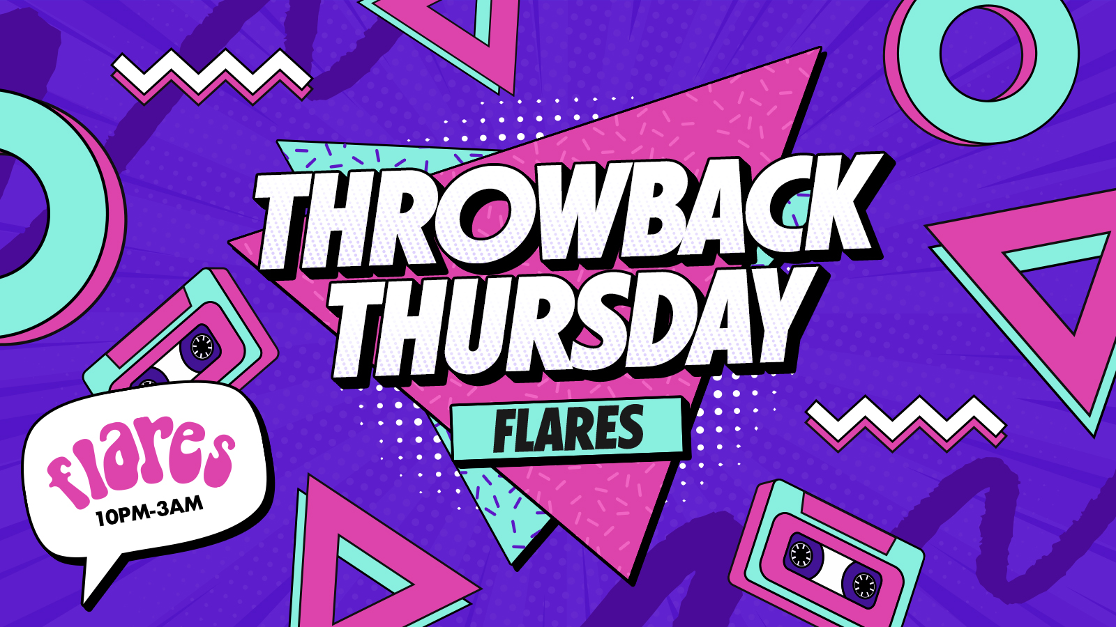 THROWBACK THURSDAYS Flares at Flares York, York on 11th May 2023 | Fatsoma