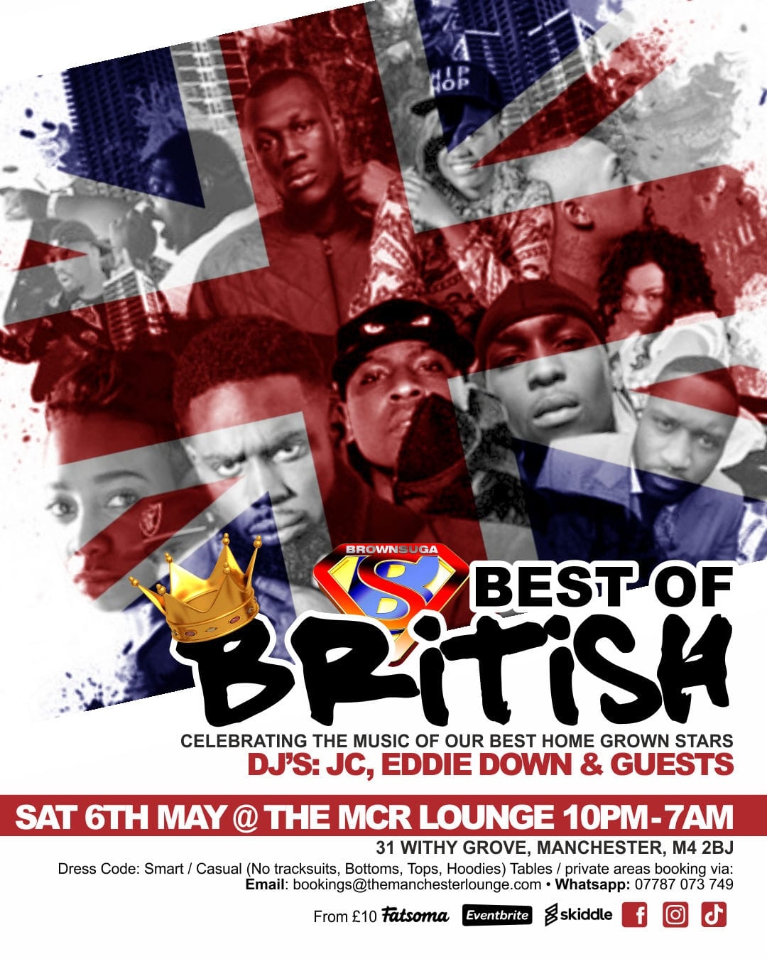 The Best of British at The MCR Lounge , Manchester on 6th May 2023 ...