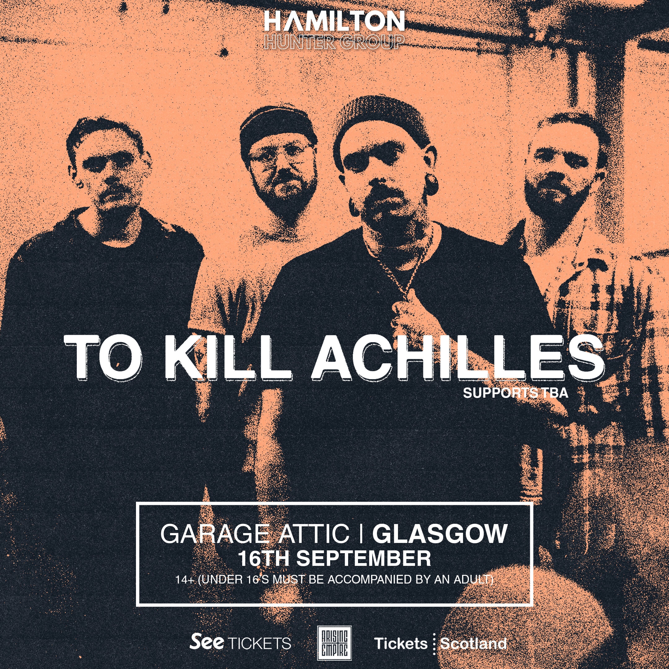 To Kill Achilles at The Garage, Glasgow on 16th Sep 2023 | Fatsoma