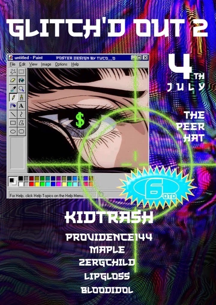 Glitch'd Out 2 at The Peer Hat, Manchester on 4th Jul 2023 | Fatsoma