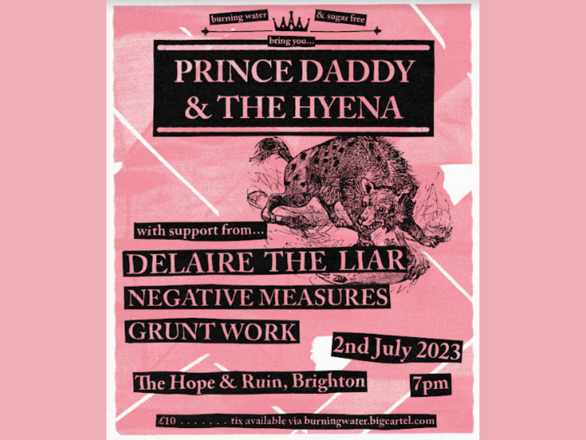 Prince Daddy & the Hyena + Delaire the Liar + Negative Measures + Grunt ...