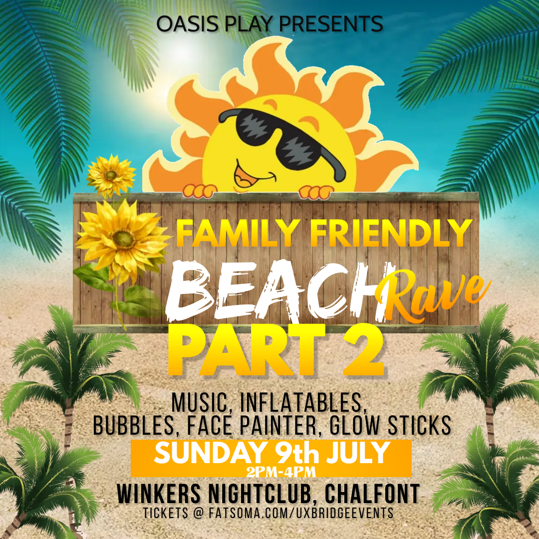 Oasis Play Family Beach Rave Part 2 at Winkers Nightclub, Chalfont ...