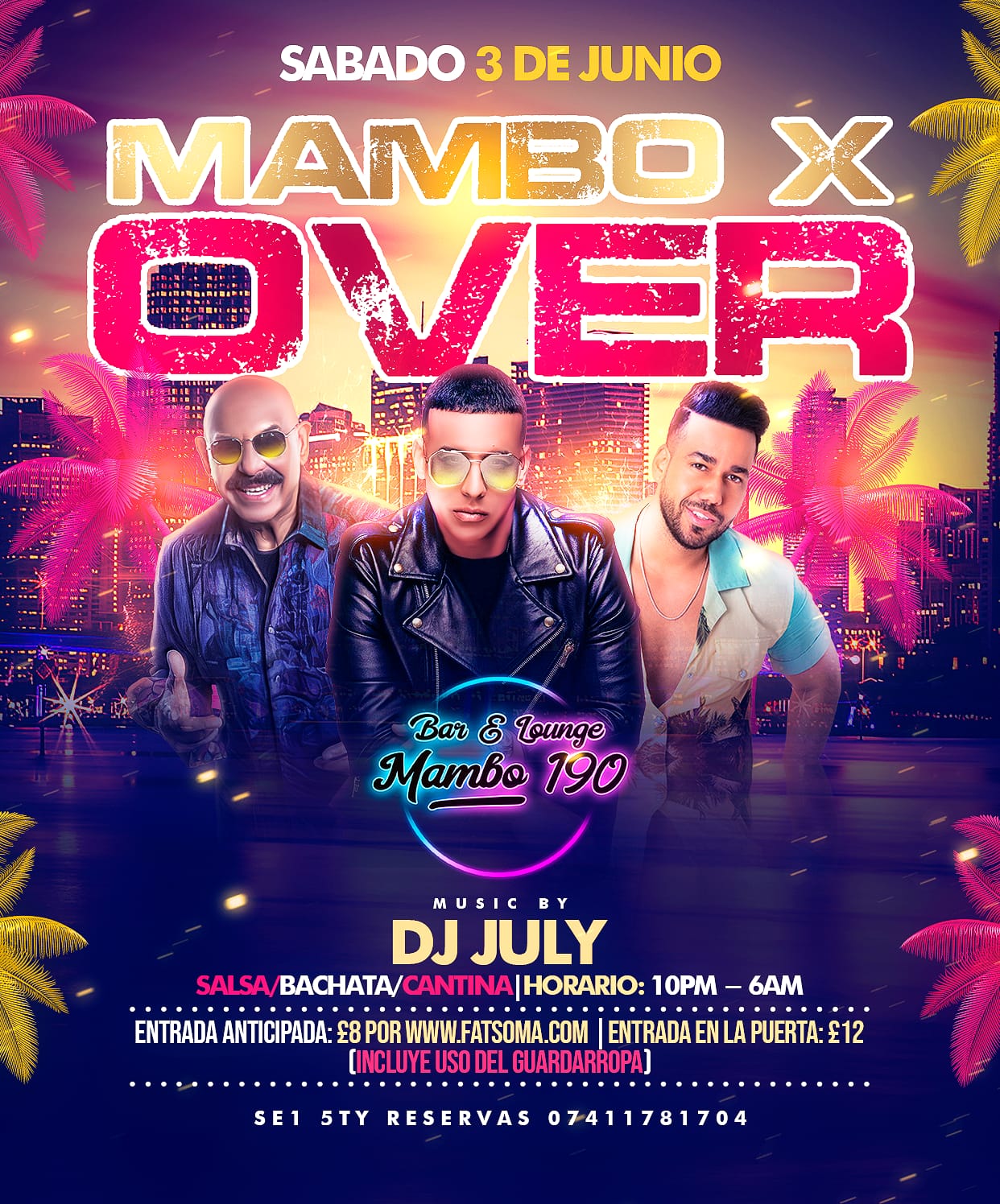 MAMBO X OVER at Mambo 190, London on 3rd Jun 2023 | Fatsoma