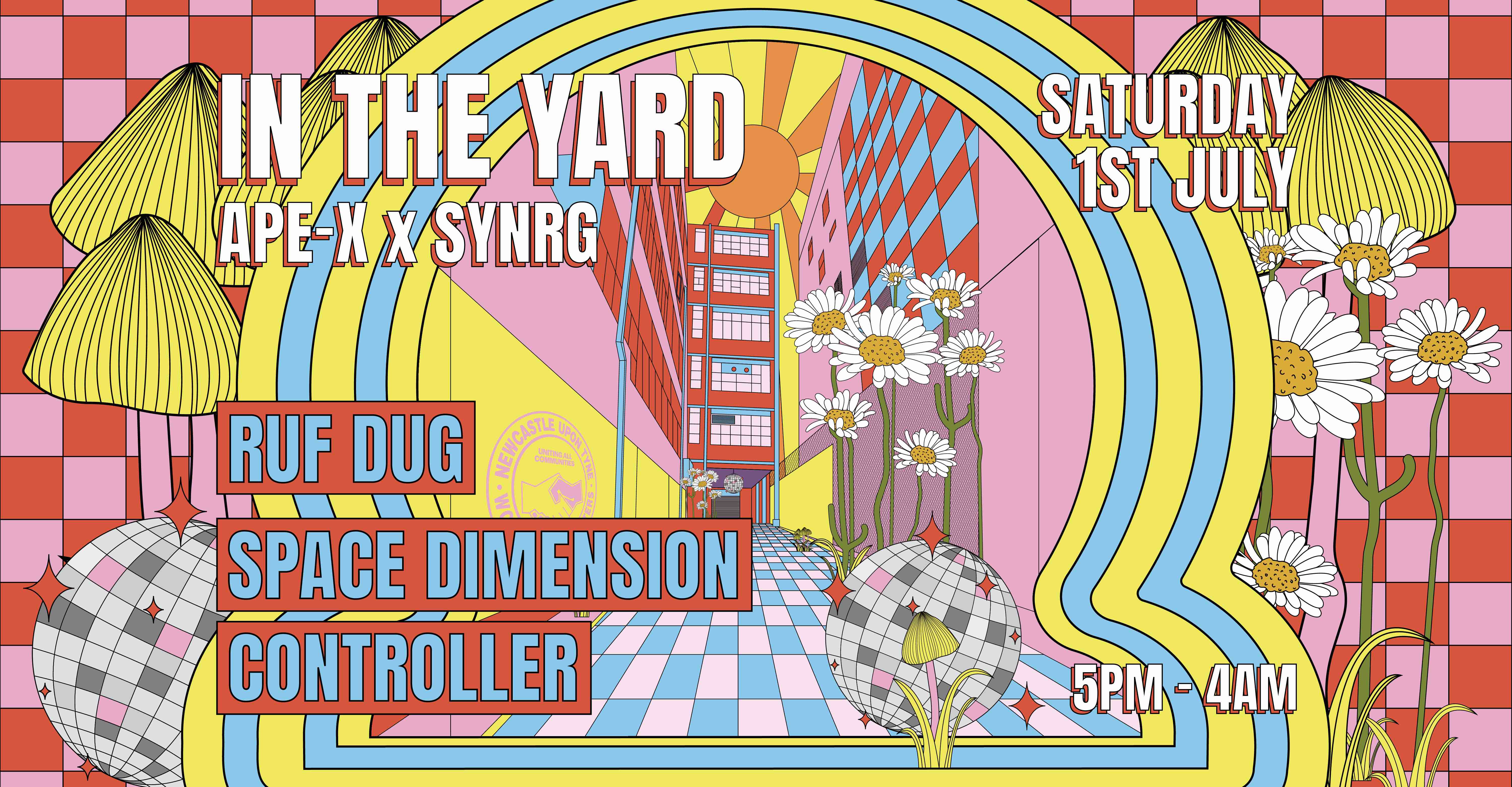 In The Yard x Ape-X x SYNRG - Ruf Dug & Space Dimension Controller at ...