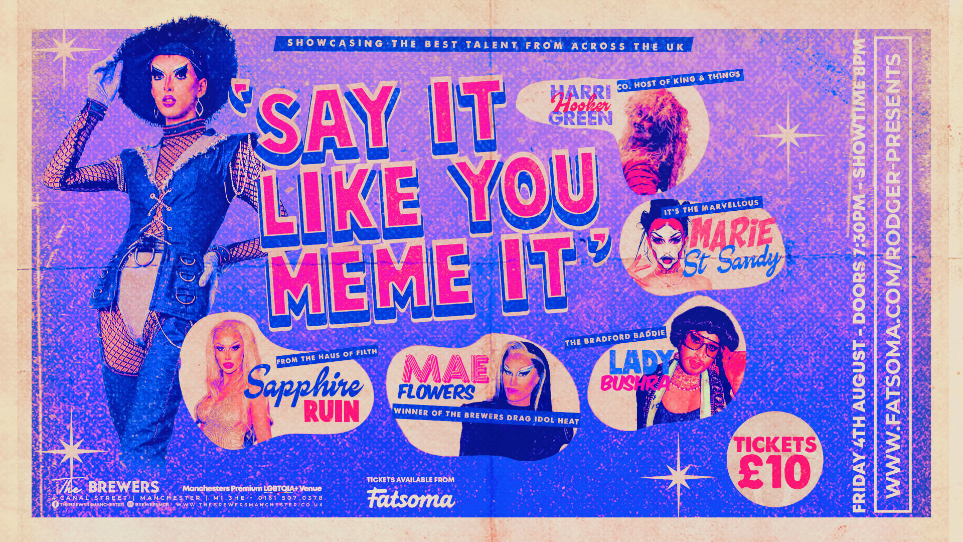 Rodger Presents .. say it like you MEME it at The Brewers Manchester ...