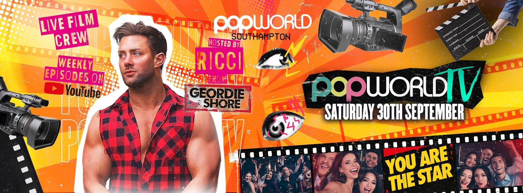 Popland TV Hosted by Ricci at Popworld - Southampton, Southampton on ...