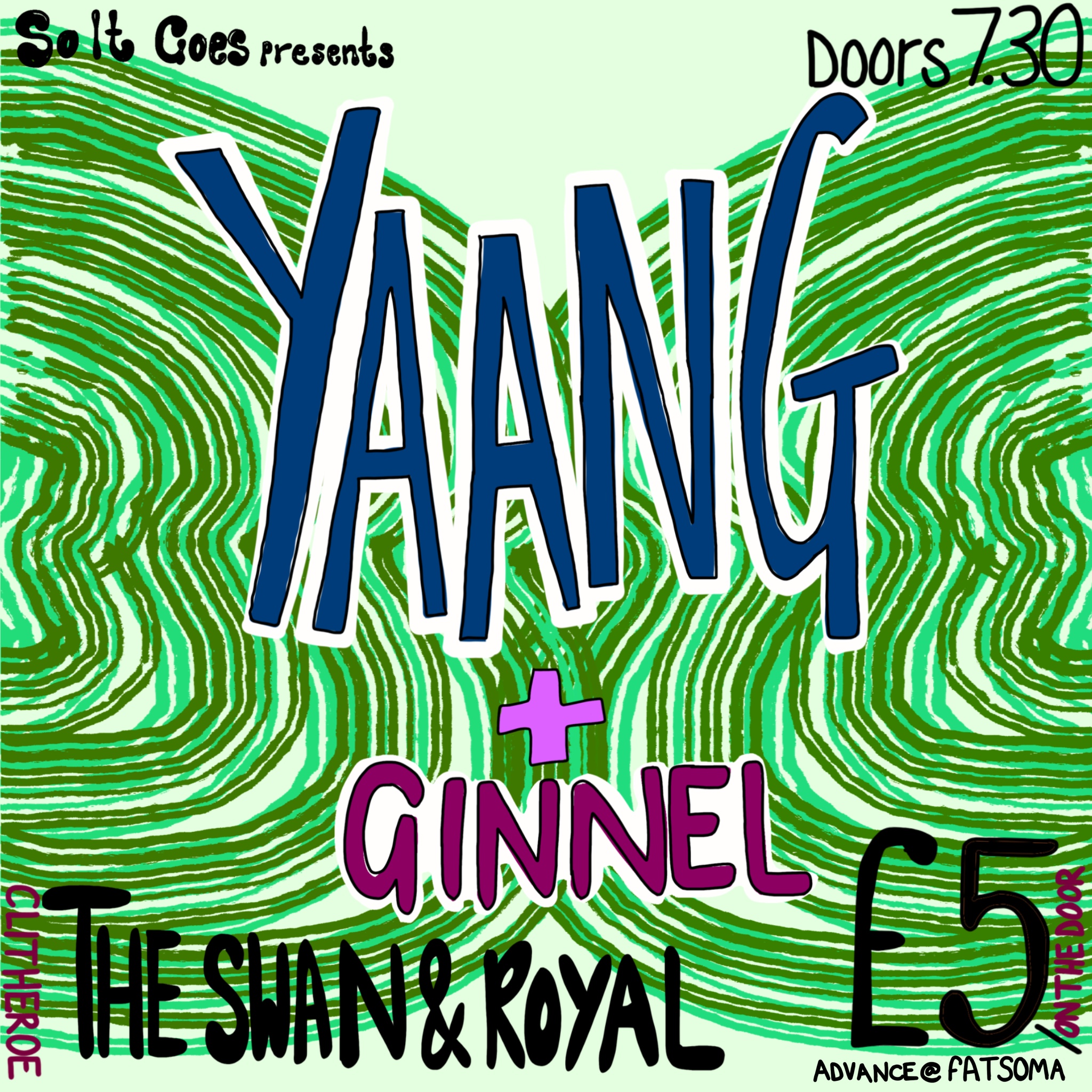 YAANG + Ginnel at The Swan & Royal at The Swan & Royal | Pub & Rooms ...