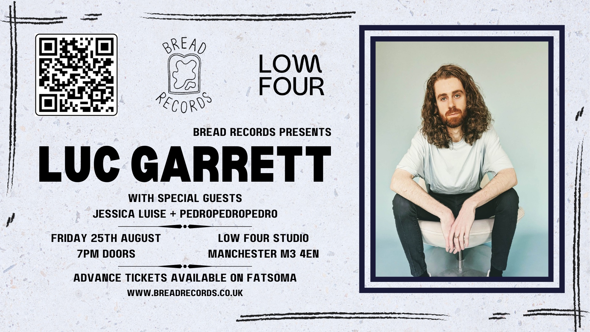 Luc Garrett + Special Guests @ Low Four at Low Four Studio, Manchester ...