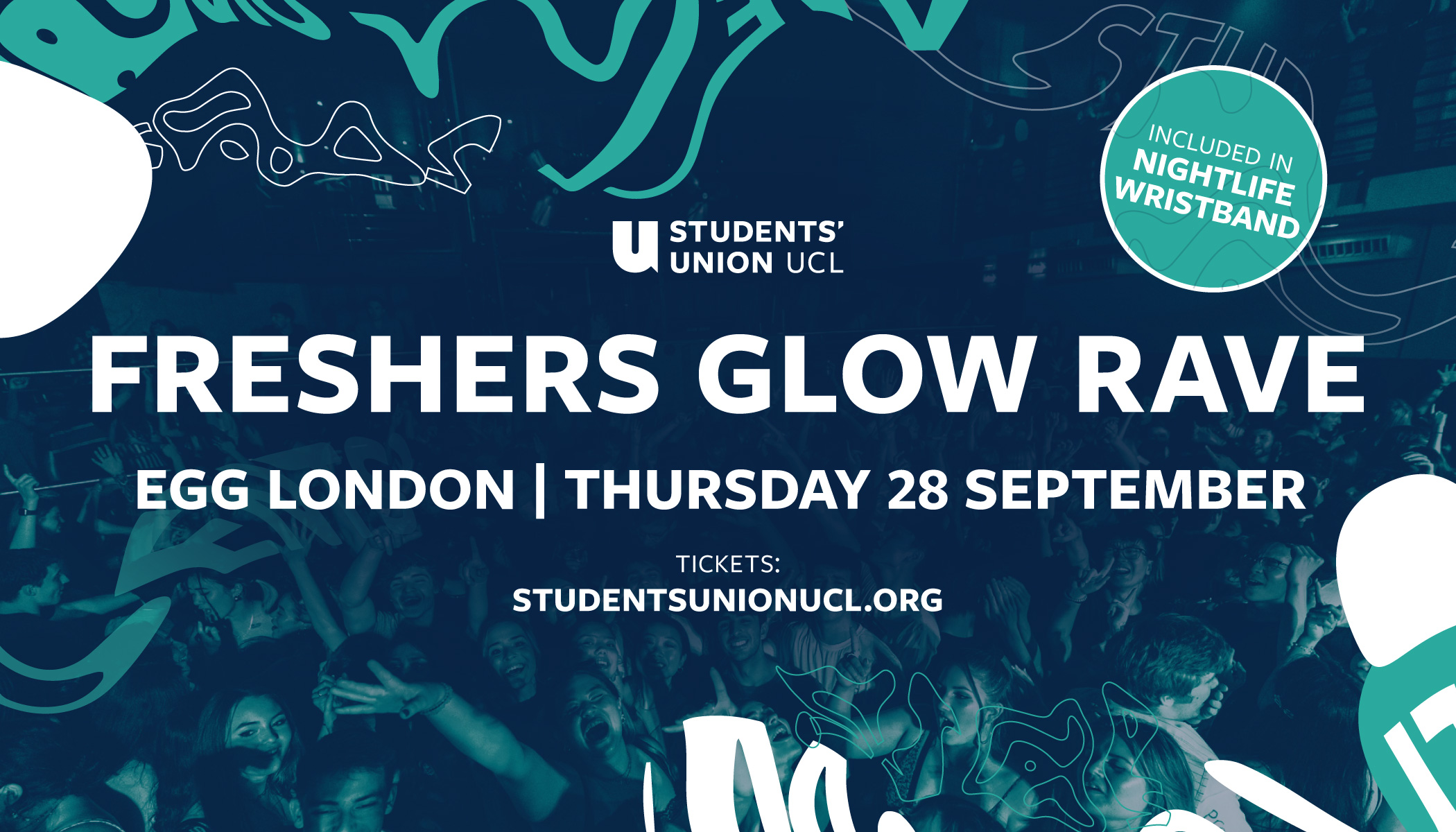 The Freshers Glow Rave 2023 : UCL's UV Party at EGG London at Egg ...