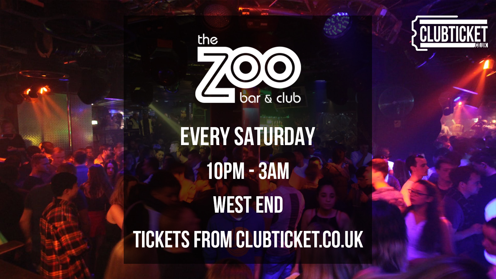 Zoo Bar & Club // Every Saturday // 2 Floors of Music // Drink Deals at Zoo Bar & Club, London ...