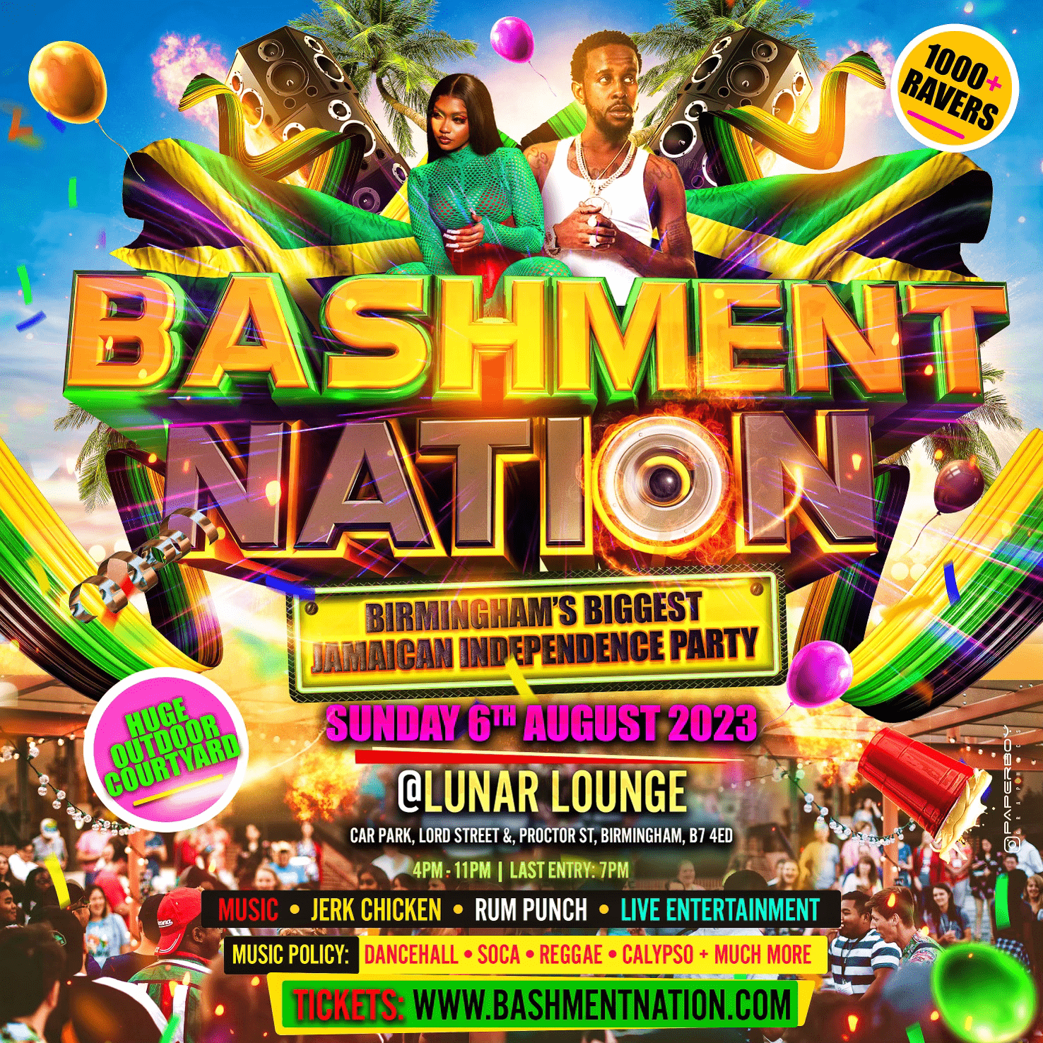 BASHMENT NATION - Birmingham's Biggest Jamaican Independence Party at ...