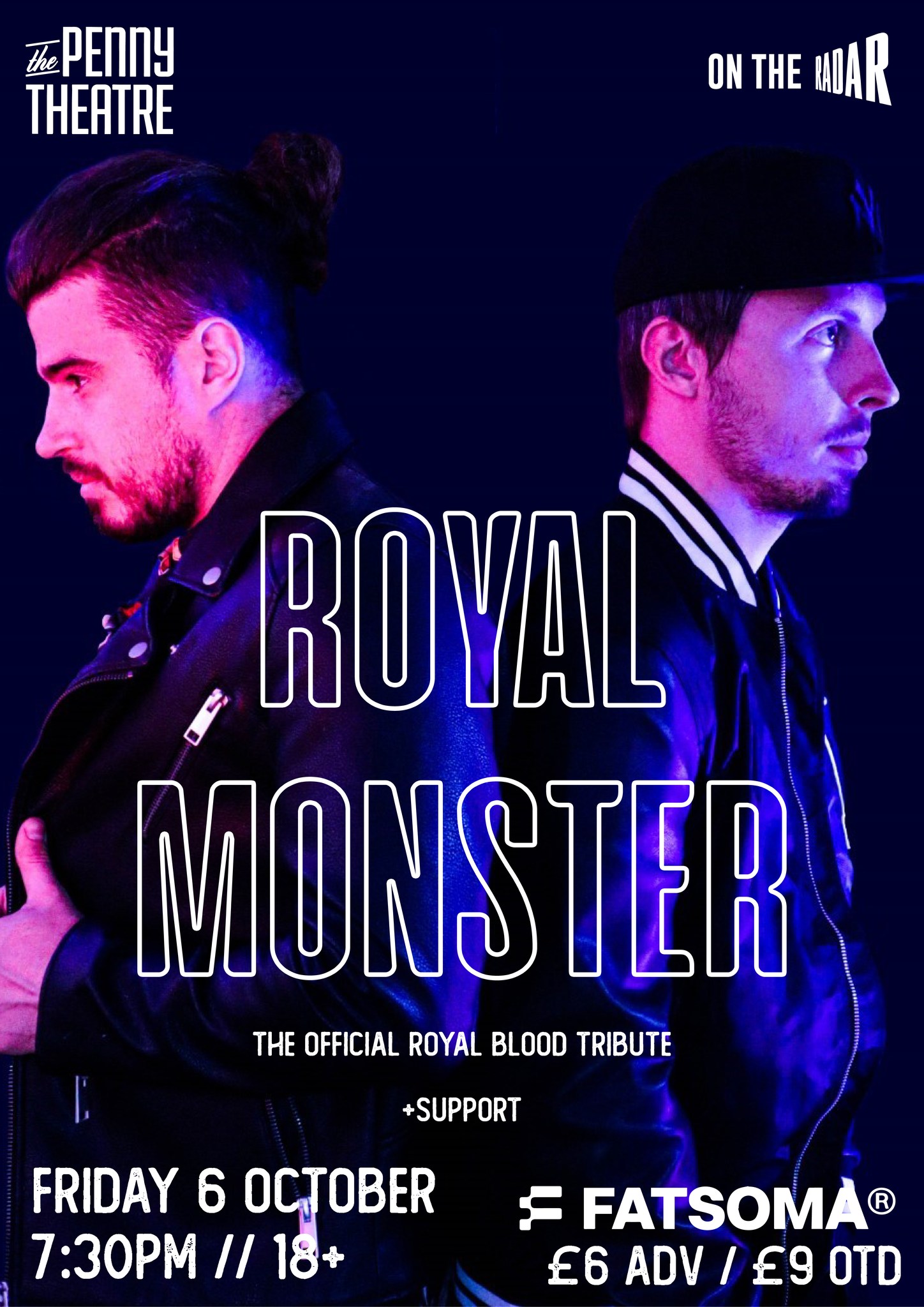 Official Royal Blood Tribute Royal Monster + Support at The Penny ...