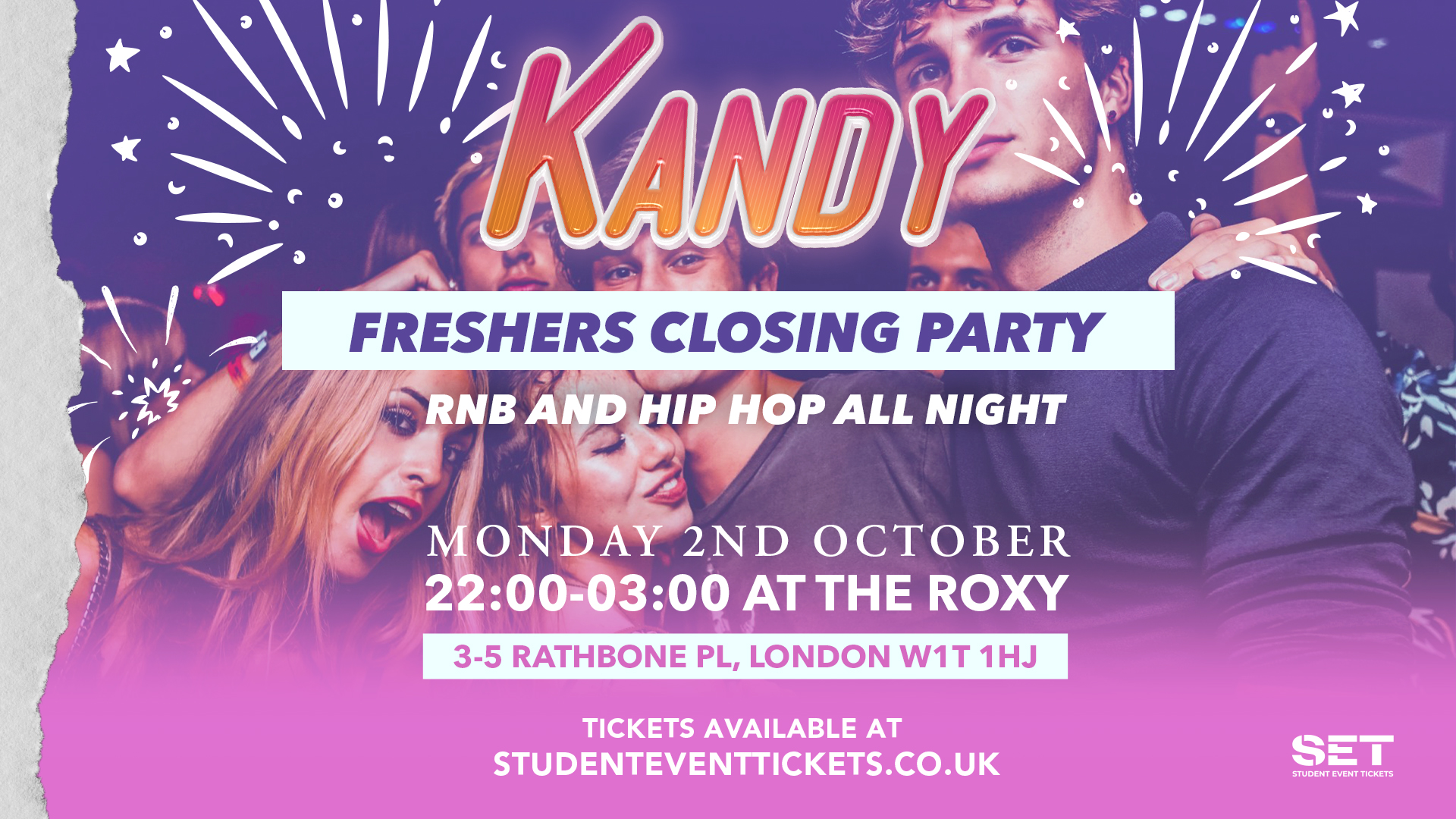 FRESHERS- KANDY FRESHERS FINALE @ THE ROXY - MONDAY 2ND OCTOBER at The ...