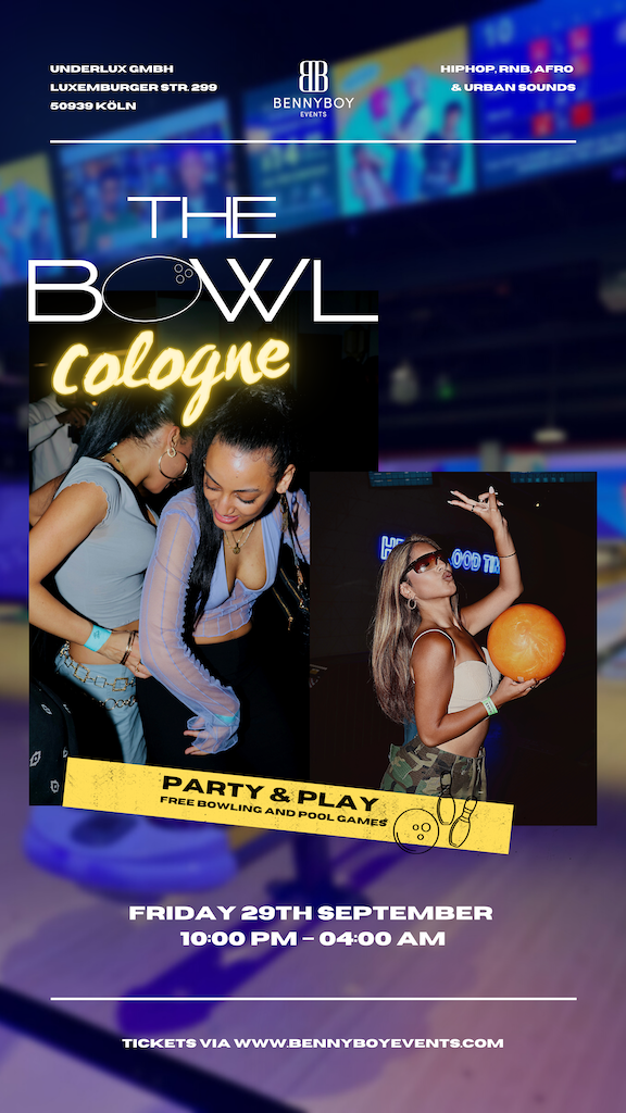 The BOWL Cologne - Bowling, Arcade & Party at Underlux, Köln on 29th ...