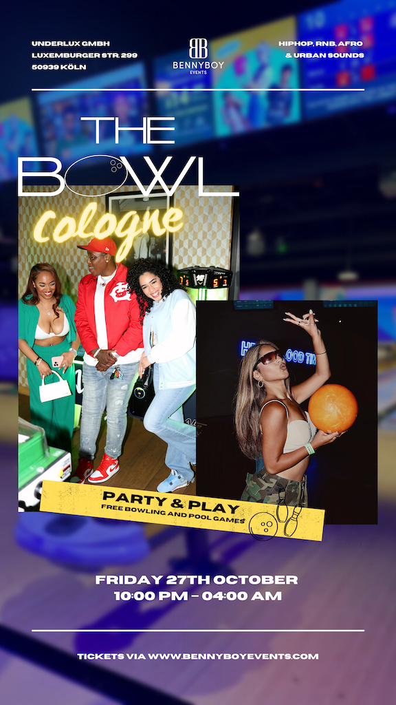 The BOWL Cologne - Bowling, Arcade & Party at Underlux, Köln on 27th ...