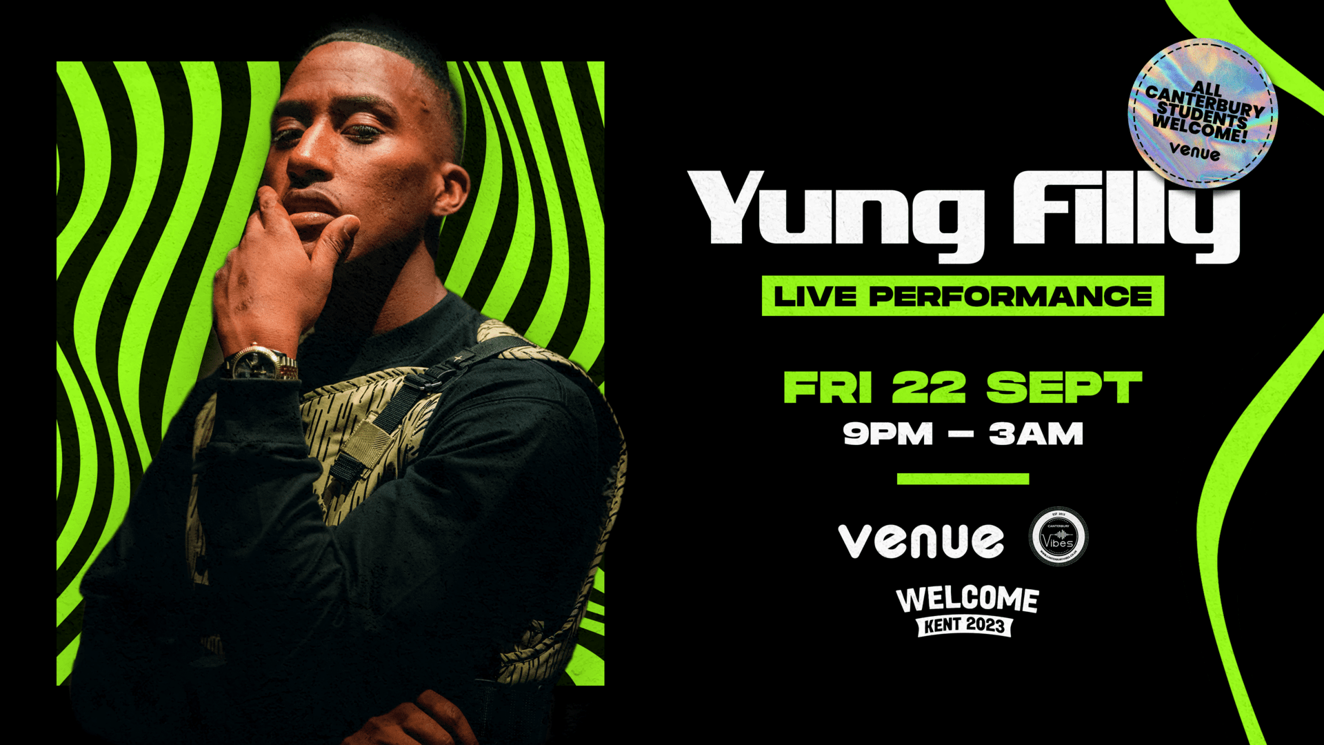 YUNG FILLY - Canterbury [TICKETS AVAILABLE ON THE DOOR] at The Venue ...