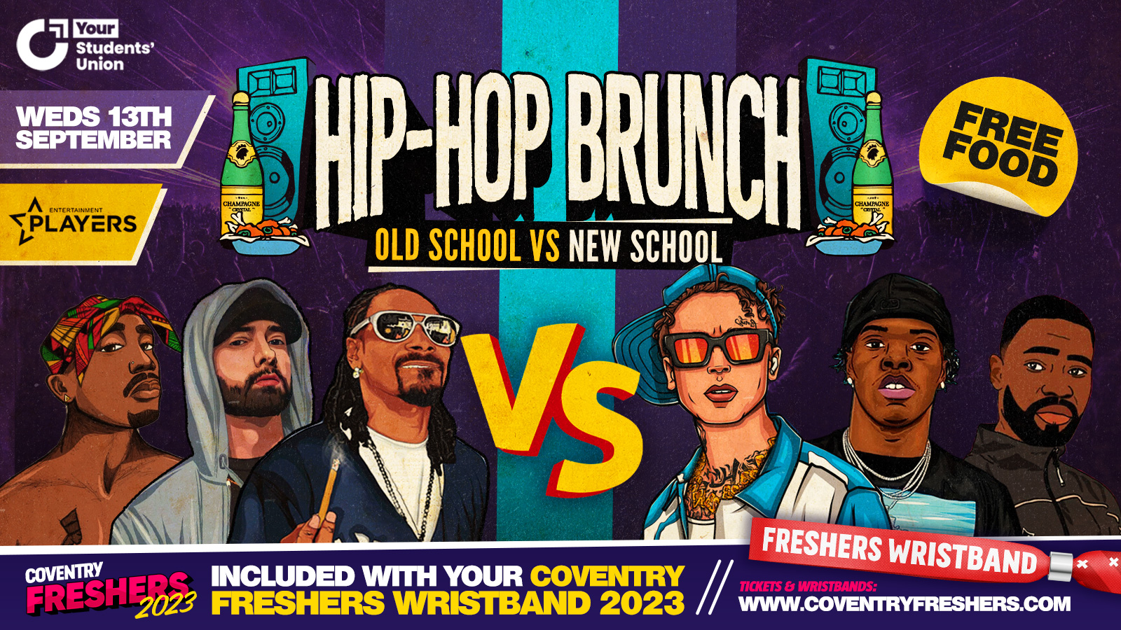 Hip Hop Night - Old School vs New School | Official Coventry Freshers ...