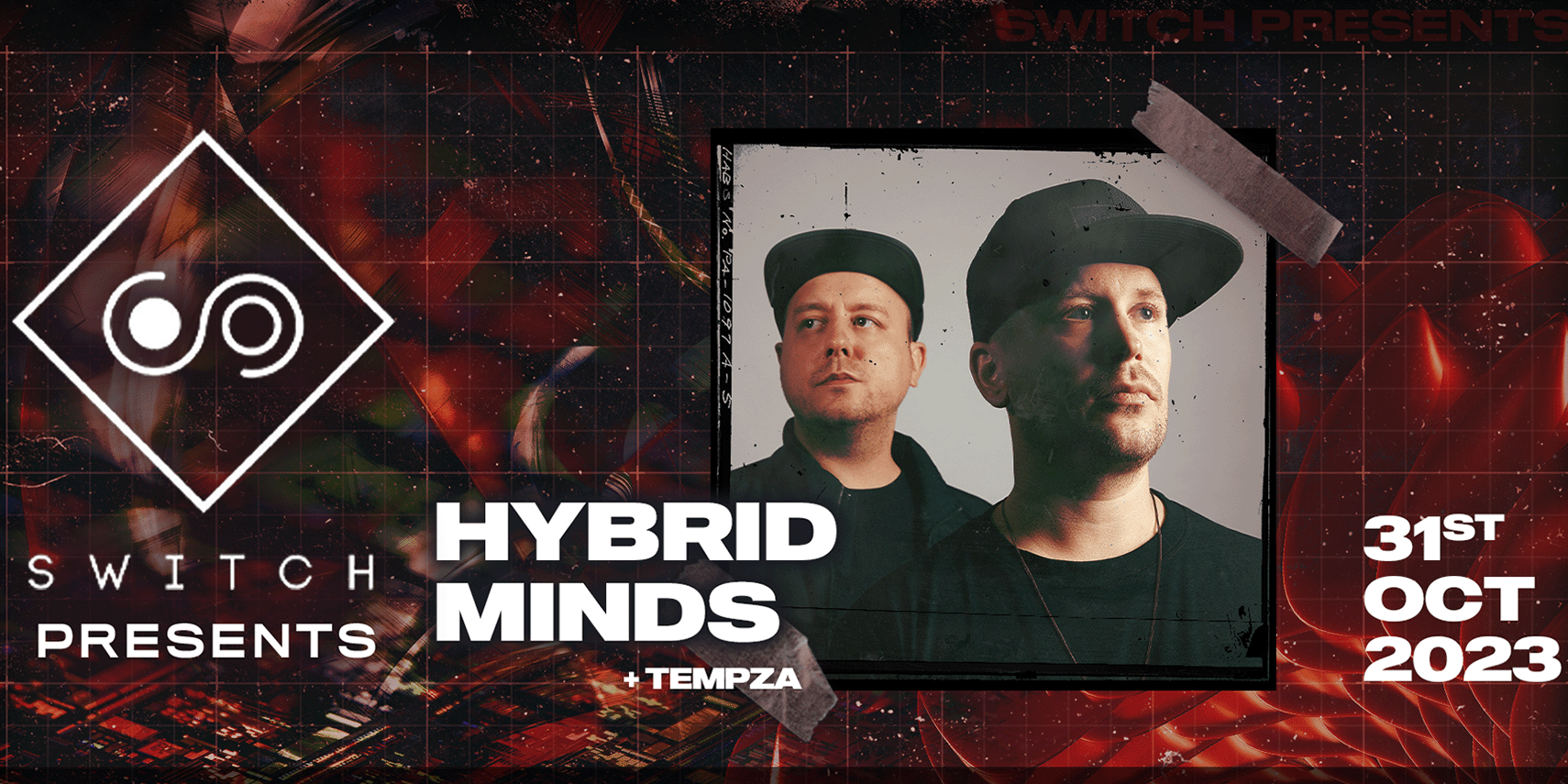 Switch Presents : Hybrid Minds Halloween at Switch Southampton, Southampton on 31st Oct 2023 ...