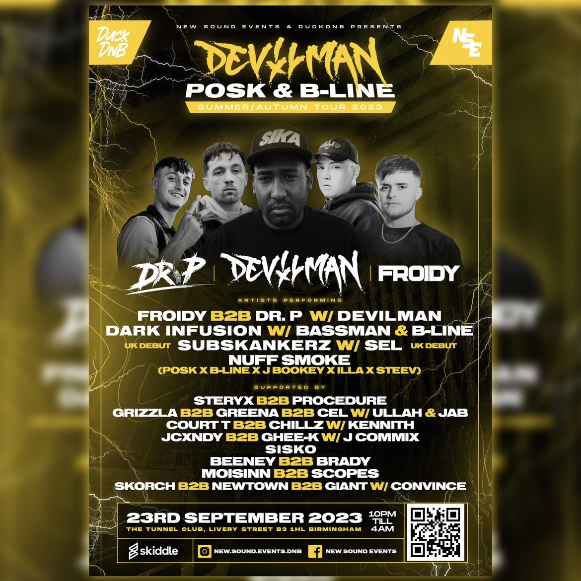 Devilman Tour ft. Posk X B-Line / Bassman / Nuff Smoke & More! at ...