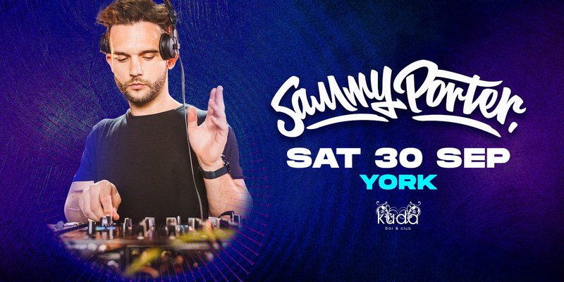 The Big Freshers Icebreaker W/ SAMMY PORTER - Saturday 30th September ...