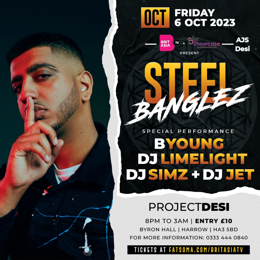Project Desi X Brit Asia TV | Harrow | Steel Banglez | B Young | DJ Limelight | DJ Simz | DJ Jet ...