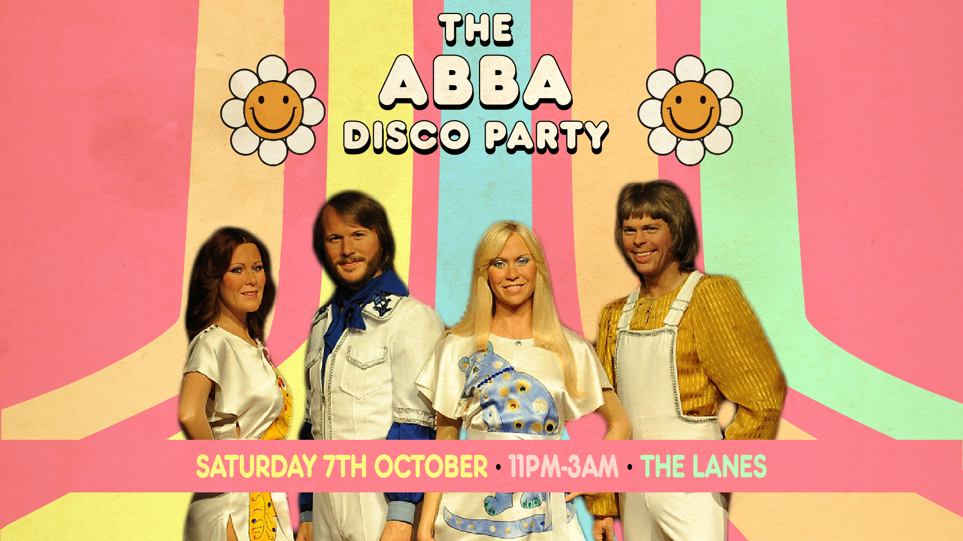 The Abba Disco Party at The Lanes, Bristol on 7th Oct 2023 | Fatsoma