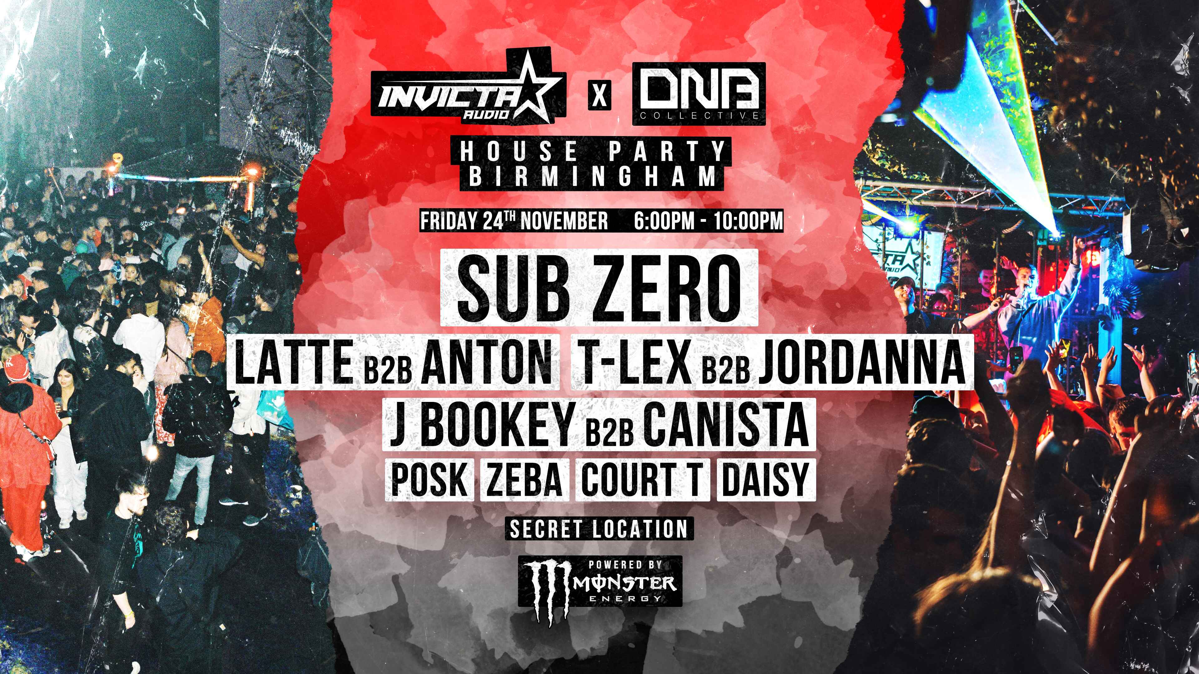 Invicta Audio x DnB Collective House Party | Birmingham at Lab11 ...