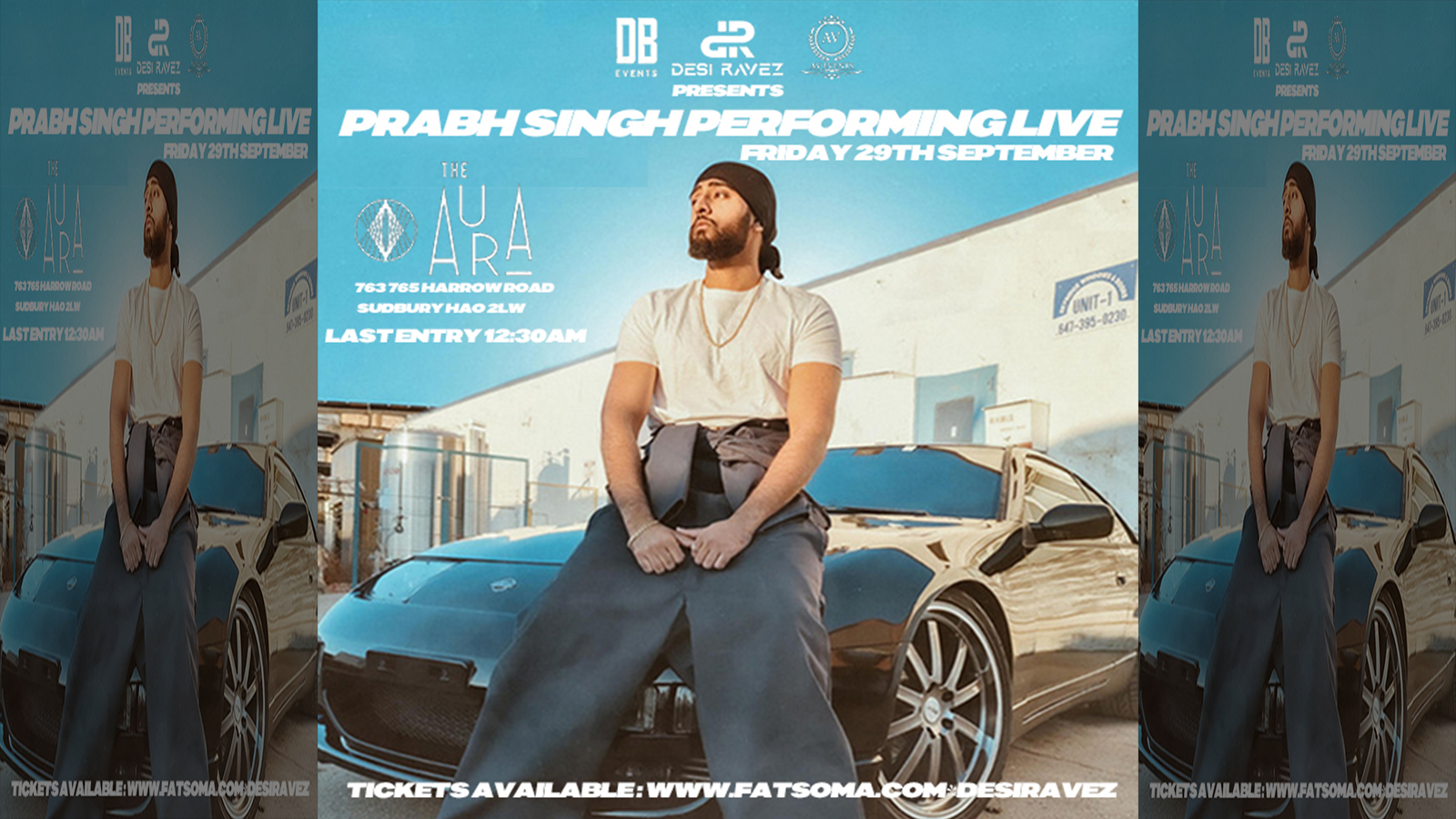 PRABH SINGH Performing (9:45) Live - London at The Aura, London on 29th Sep 2023 | Fatsoma