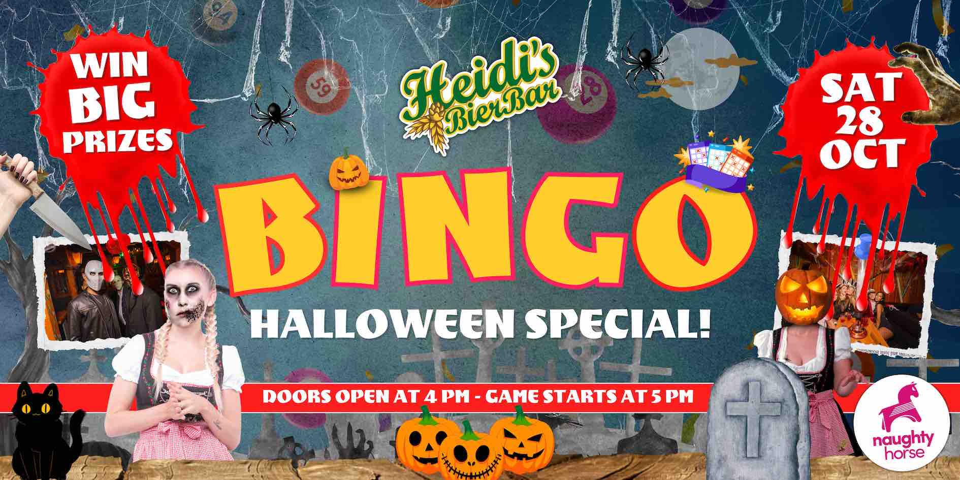 Heidis Bingo - Halloween! at Heidi's Bier Bar Birmingham, Birmingham on ...