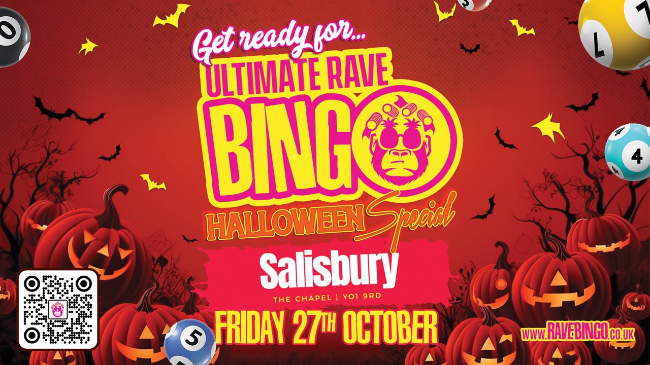 Ultimate Rave Bingo// Halloween Special // Salisbury // Friday 27th Oct ...