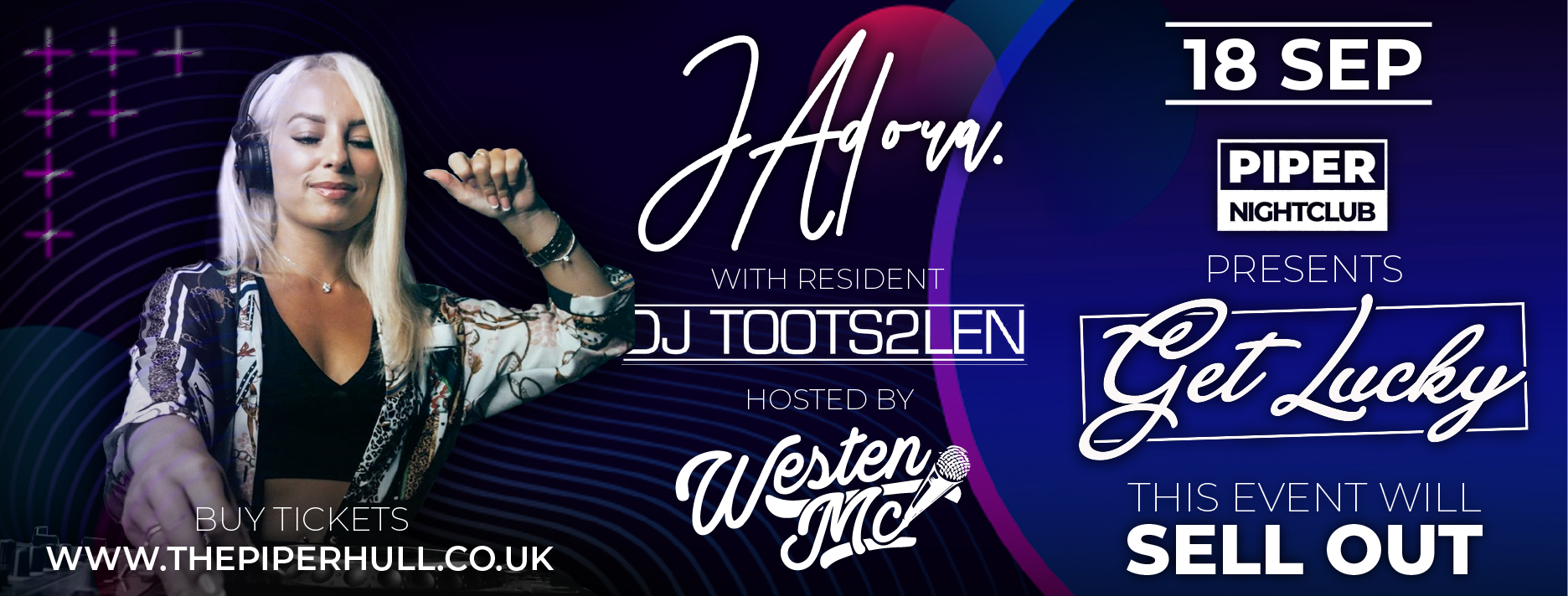 Get Lucky X The Massive Freshers Welcome @ The Piper at The Piper ...