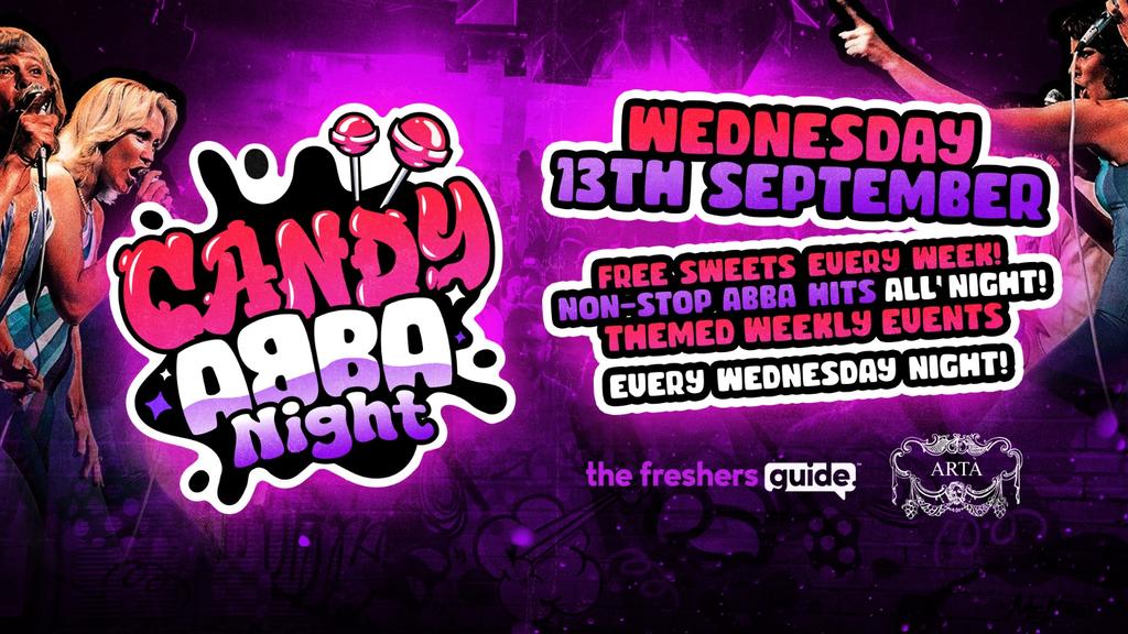ABBA Freshers Night 🍭 Candy Wednesdays | 13th Sept 🕺 Glasgow Freshers ...
